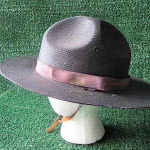 Stratton | Accessories | Vintage Stratton Campaign Style Straw State ...